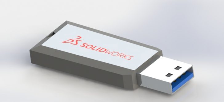 USB con case - SOLIDWORKS LATAM y España