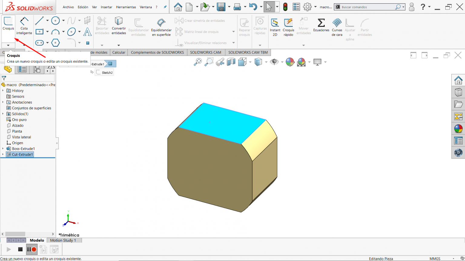 crear-croquis-solidworks - SOLIDWORKS LATAM y España