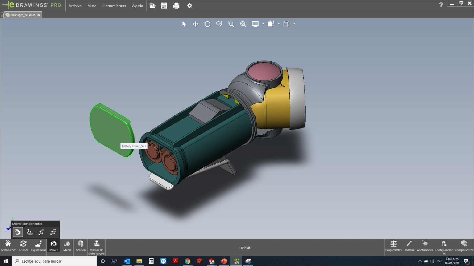 eDrawings el complemento de visualización de SolidWorks