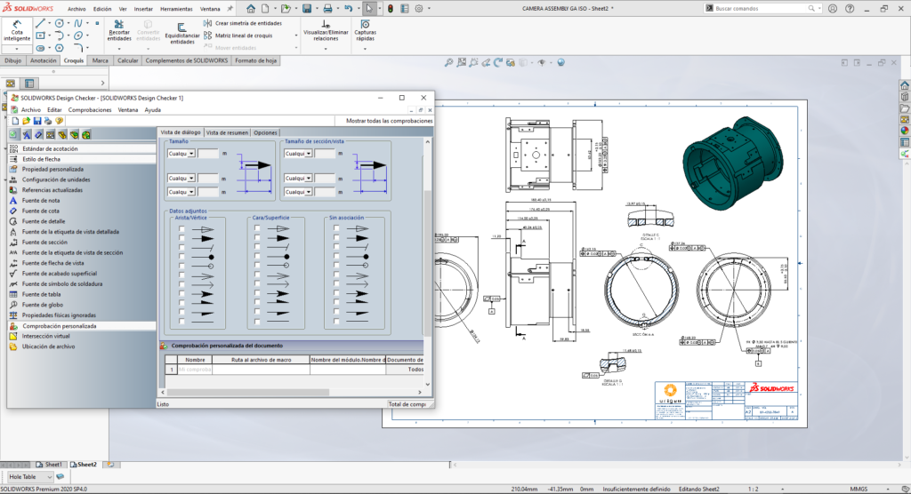 Design Checker: Verifica tus planos rápidamente.