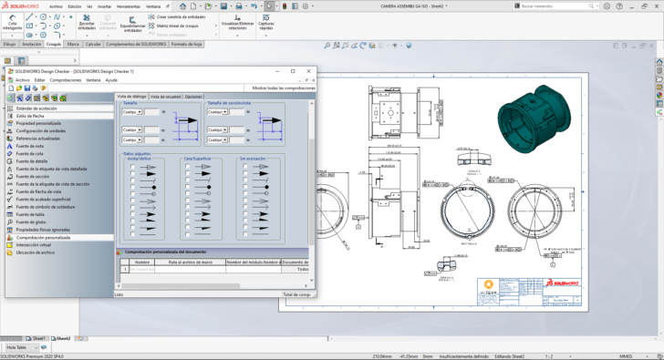 Design Checker: Verifica tus planos rápidamente.