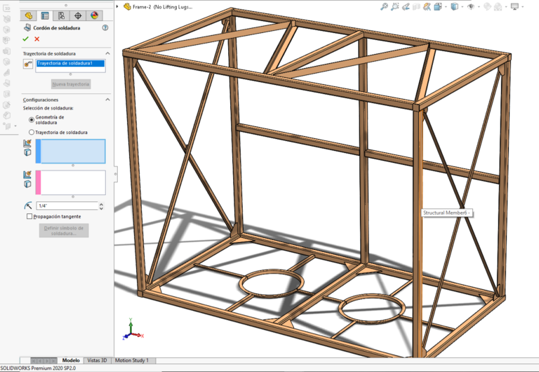SOLIDWORKS CAD ”Cordón De Soldadura” SOLIDWORKS LATAM y España