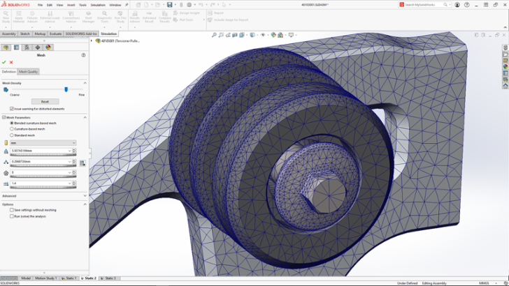 Las diez mejoras principales de SOLIDWORKS Simulación 2024