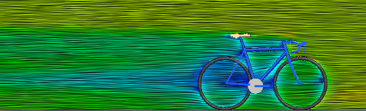 Will Drafting Help a Road Cyclist? A Flow Simulation Study
