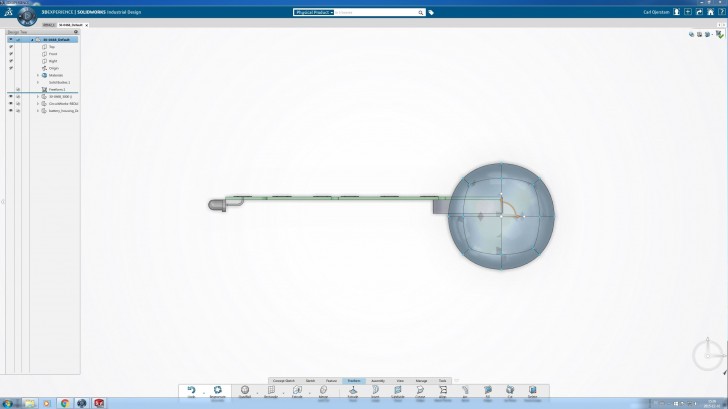 Redesigning a Remote in SOLIDWORKS Industrial Designer