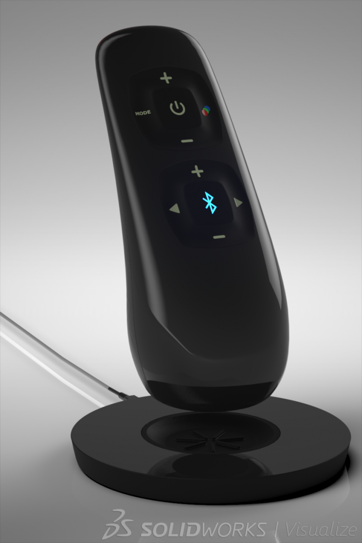 Redesigning a Remote in SOLIDWORKS Industrial Designer
