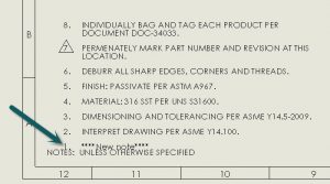 Building General Notes from the Bottom up