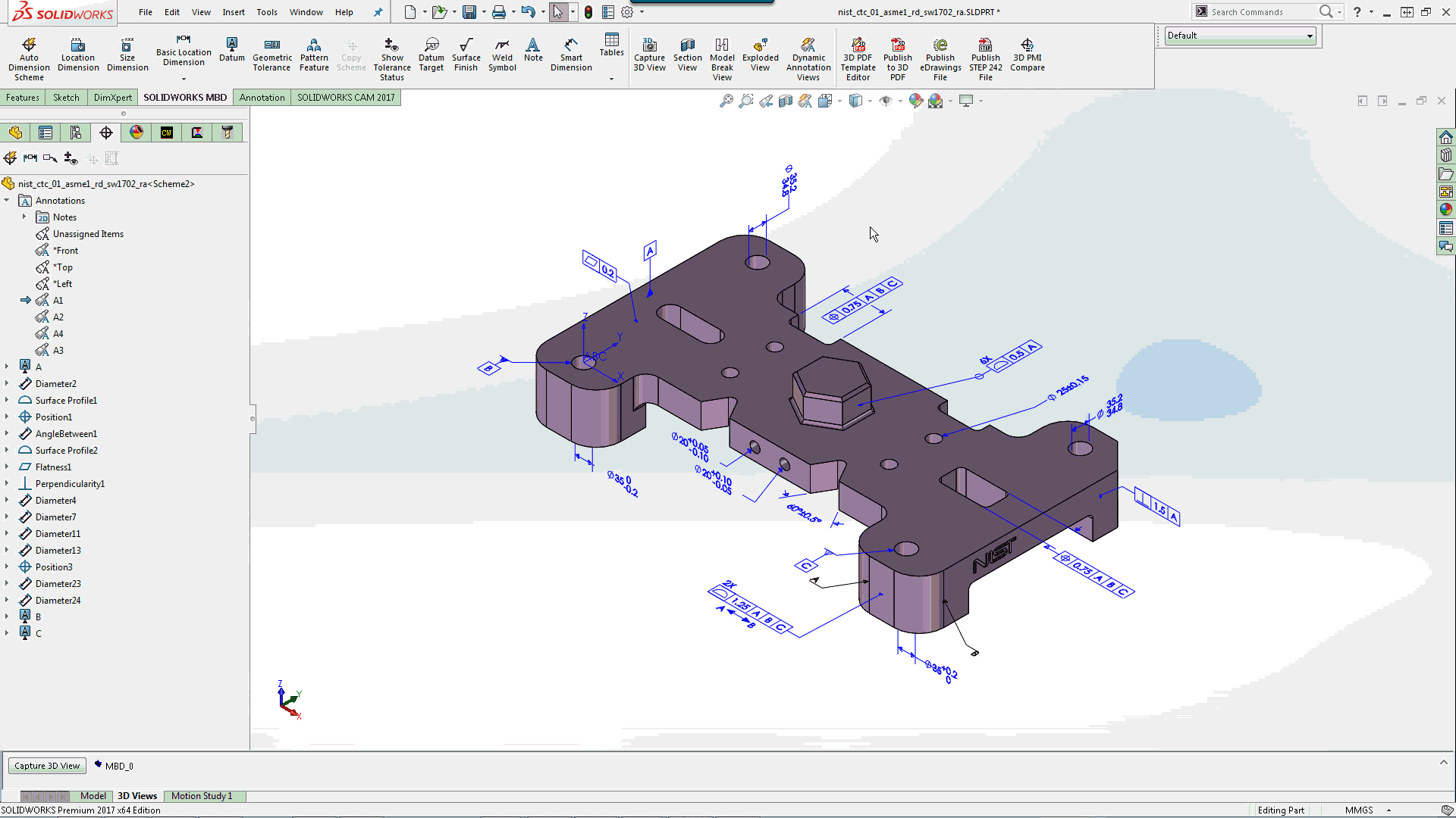 Custom Text Position in SOLIDWORKS MBD