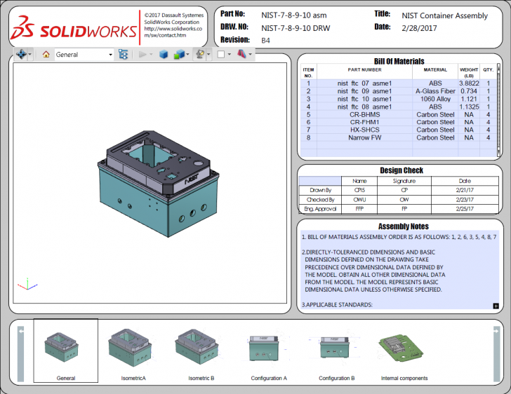 3D PDF sample: National Institute of standards and Technology (NIST ...