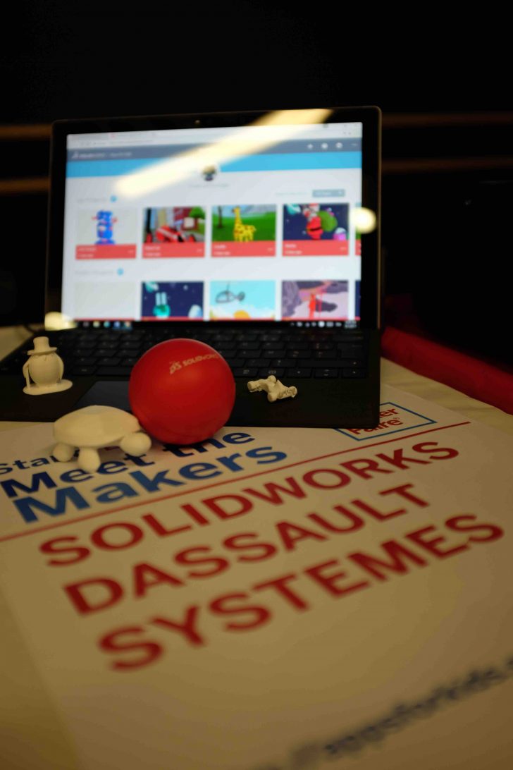 SOLIDWORKS Apps for Kids Make a Noise at Maker Faire