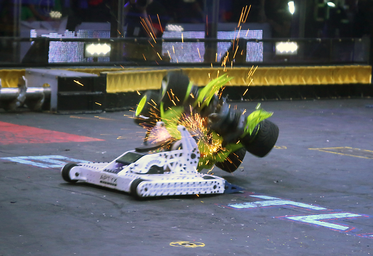 BattleBots Final - Four SOLIDWORKS-Designed Bots Duke it Out