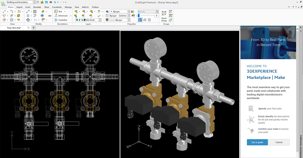 Explore the Collaborative Power of 3DEXPERIENCE DraftSight