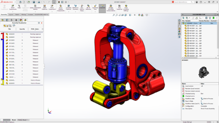 Top 5 Enhancements in SOLIDWORKS PDM 2024