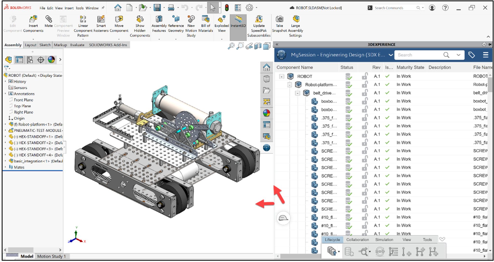 3DEXPERIENCE Works Lesson 2: SOLIDWORKS Save and Revision