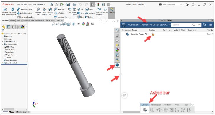 3DEXPERIENCE Works Lesson 2: SOLIDWORKS Save and Revision