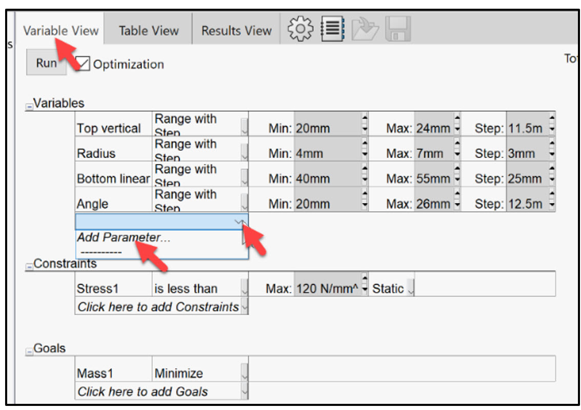 Lesson 2: SOLIDWORKS – Optimization Analysis using a Design Study Continued