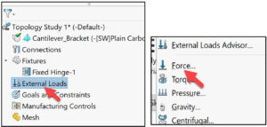Lesson 3: SOLIDWORKS - Optimization Analysis using a Topology Study
