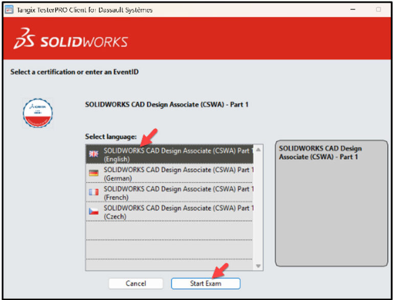 Lesson 6: SOLIDWORKS Academic Certification - CSWA Exam Part 1