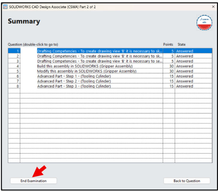 Lesson 7: SOLIDWORKS Academic Certification - CSWA Exam Part 2