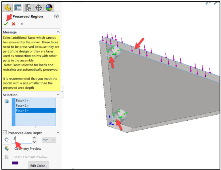 Lesson 3: SOLIDWORKS - Optimization Analysis using a Topology Study