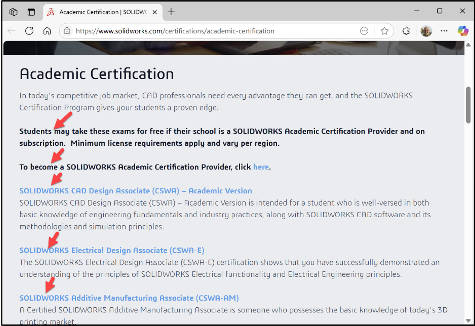 Lesson 1: SOLIDWORKS Academic Certification - What is the Journey?