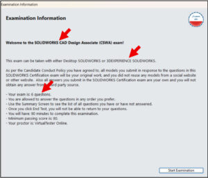 Lesson 6: SOLIDWORKS Academic Certification - CSWA Exam Part 1