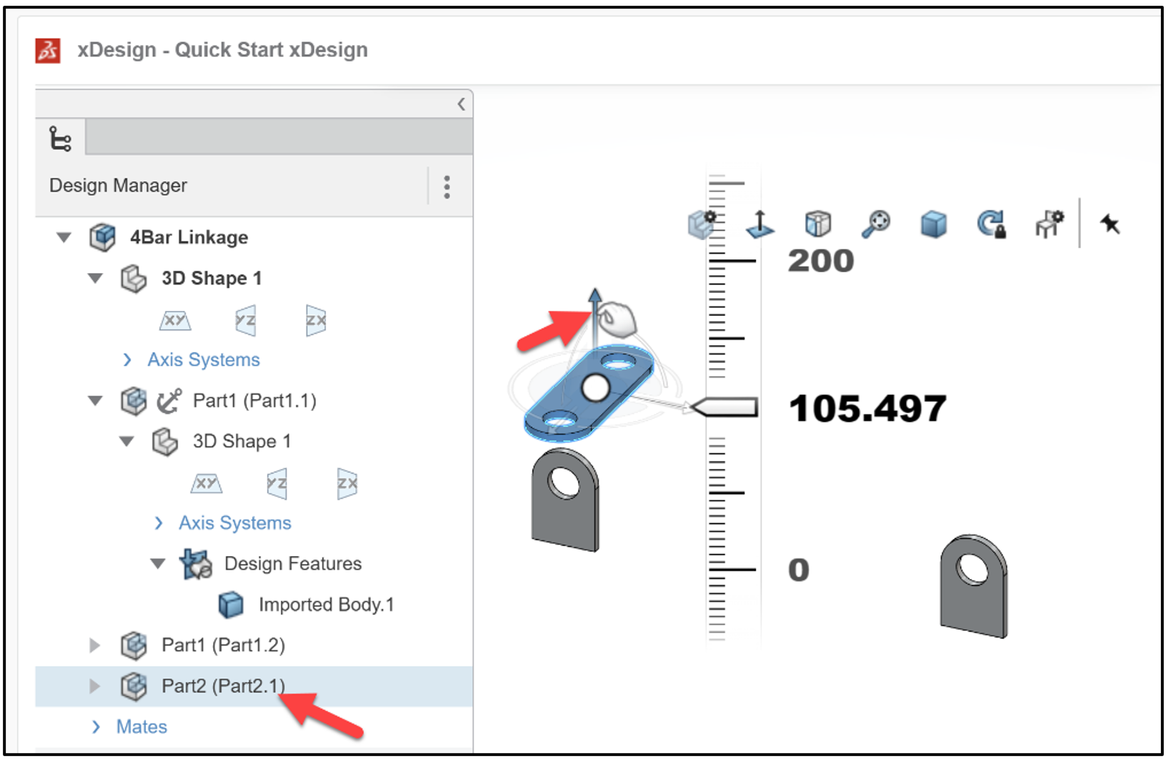SOLIDWORKS xDesign Lesson #8: 4Bar Linkage with Kinematics
