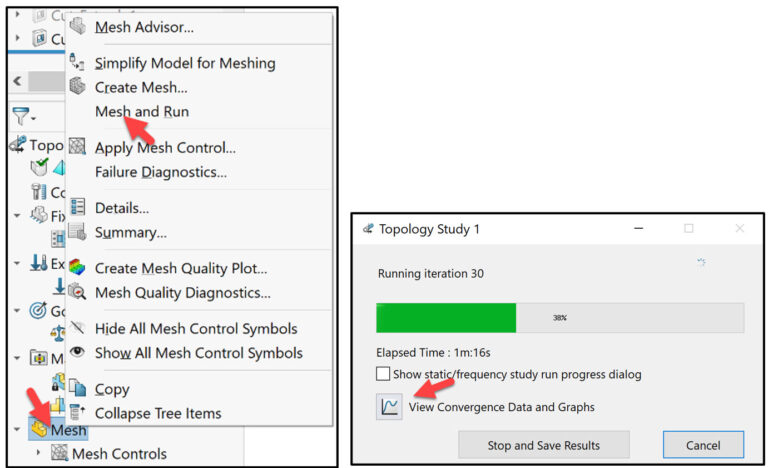 Lesson 3: SOLIDWORKS - Optimization Analysis using a Topology Study