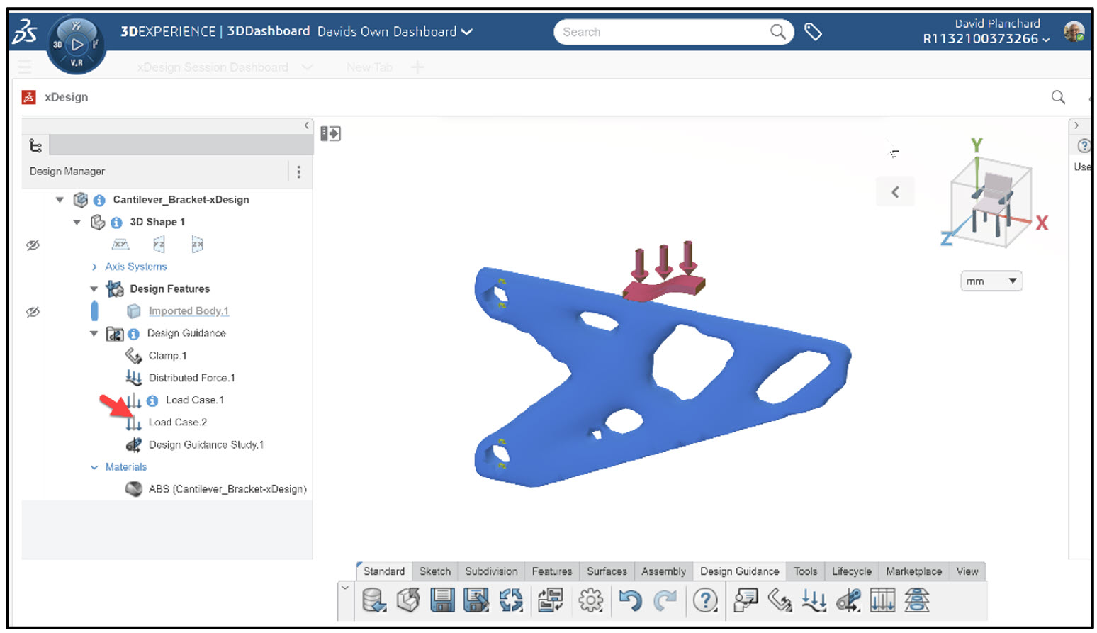 Lesson 6: SOLIDWORKS xDesign - Design Guidance - Load Case Manager