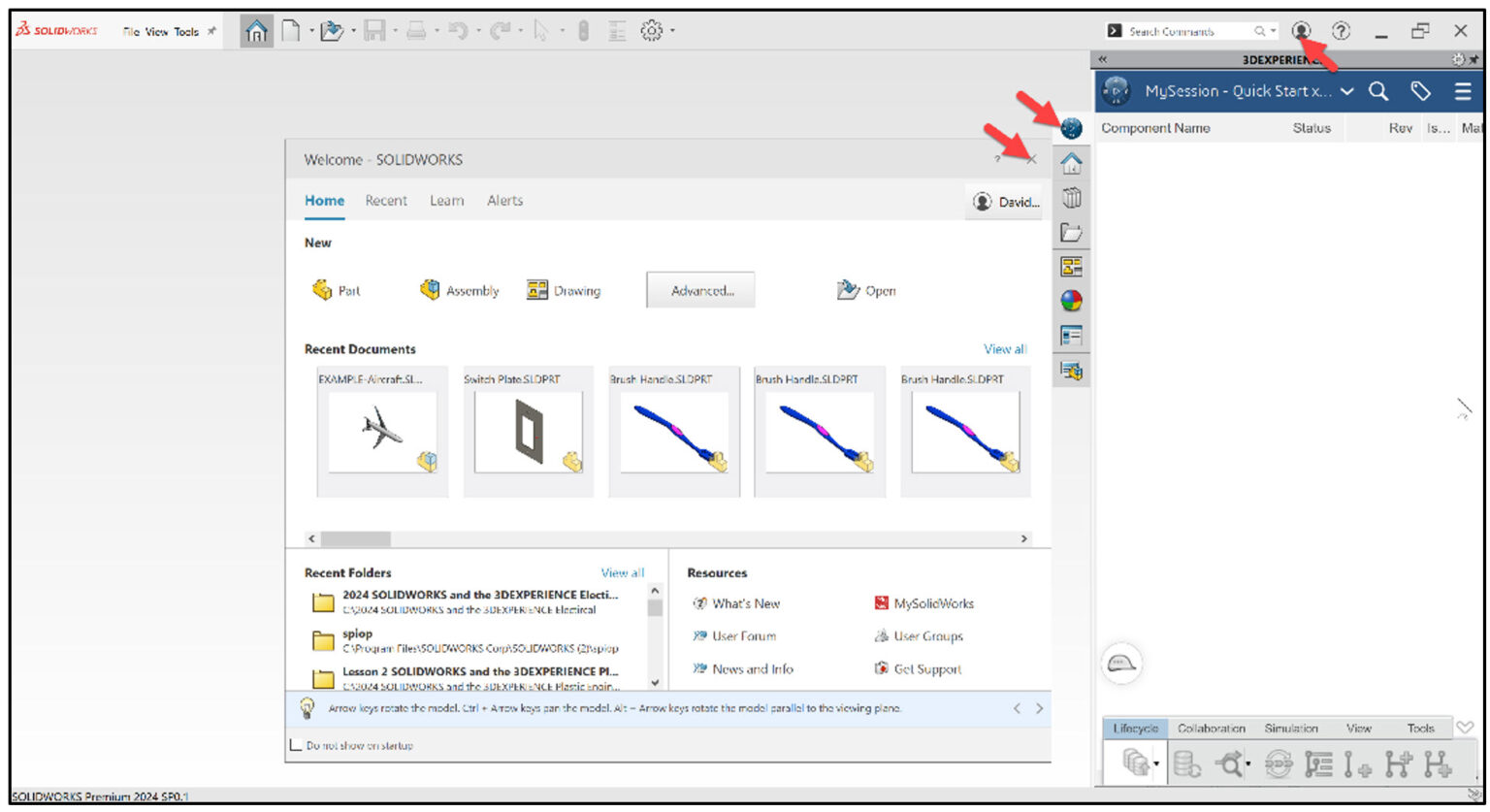 Lesson 1: SOLIDWORKS and 3DEXPERIENCE CST Studio Suite