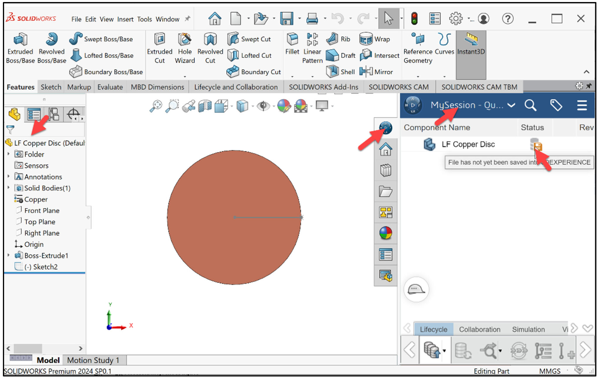 Lesson 1: SOLIDWORKS and 3DEXPERIENCE CST Studio Suite