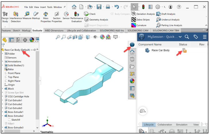 CFD Lesson 6: SOLIDWORKS Race Car and 3DEXPERIENCE Fluid Scenario Creation