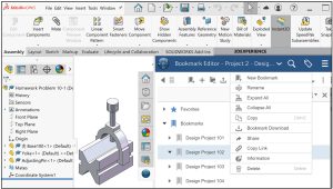 3DEXPERIENCE Works Lesson 5: SOLIDWORKS, Collaborative Space and Bookmarks