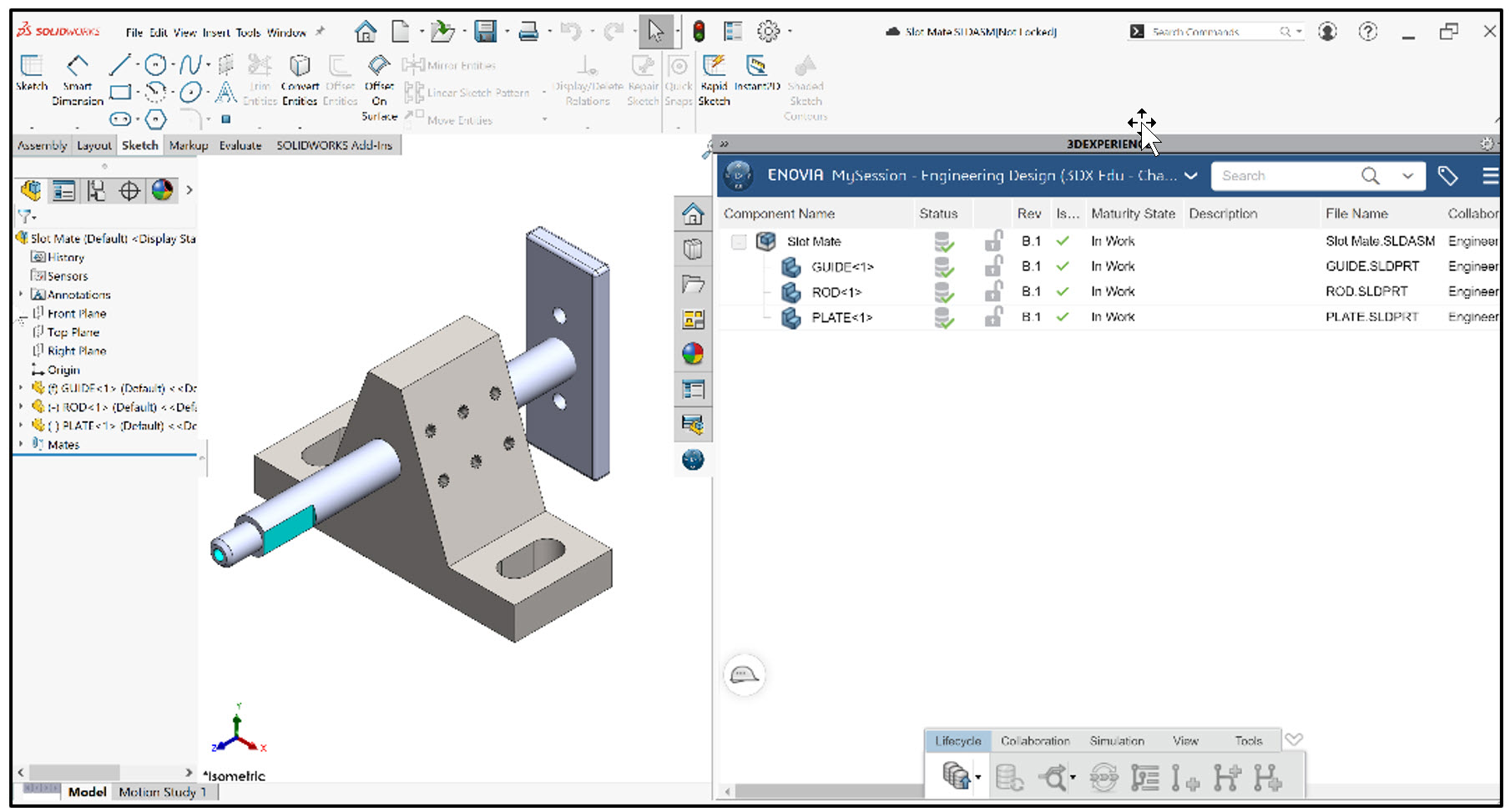 3DEXPERIENCE Works Lesson 4: SOLIDWORKS and Lifecycle Maturity States