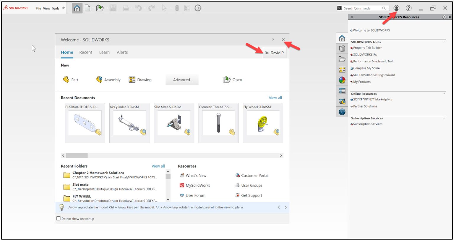 3DEXPERIENCE Works Lesson 5: SOLIDWORKS, Collaborative Space and Bookmarks