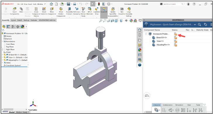 3DEXPERIENCE Works Lesson 5: SOLIDWORKS, Collaborative Space and Bookmarks