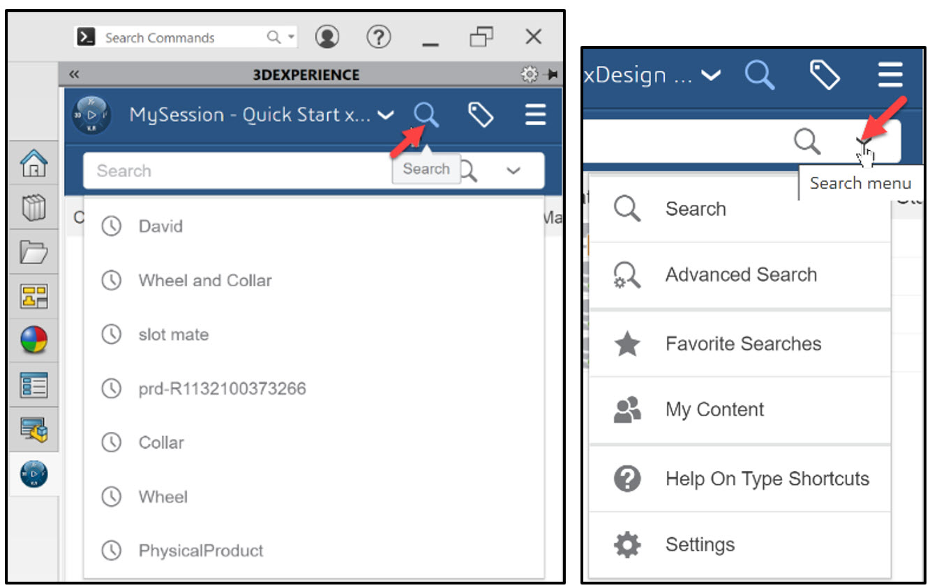 3DEXPERIENCE Works Lesson 6: SOLIDWORKS and Search