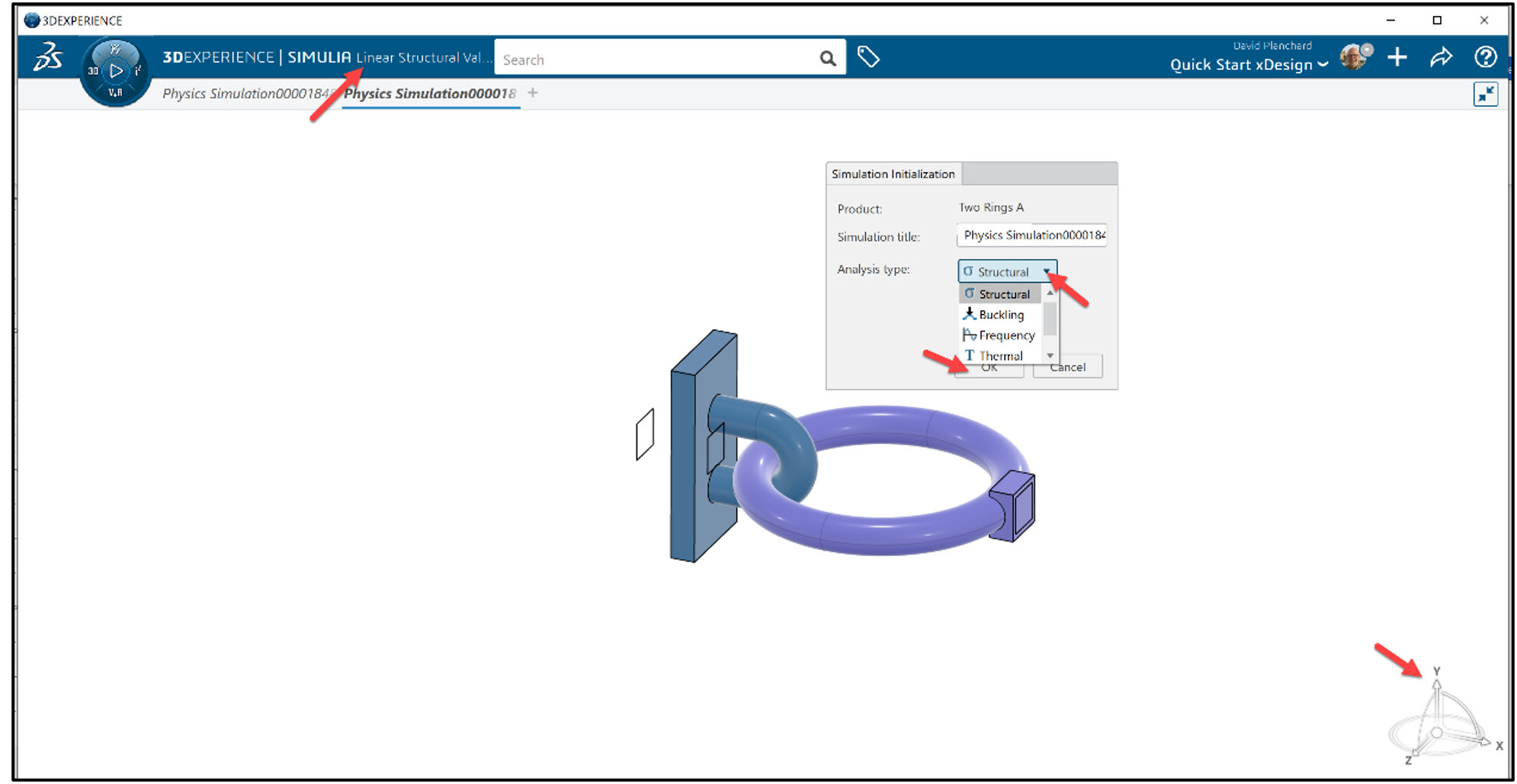 Analysis Lesson 4: SOLIDWORKS and 3DEXPERIENCE Simulation Linear Structural Validation for Assembly