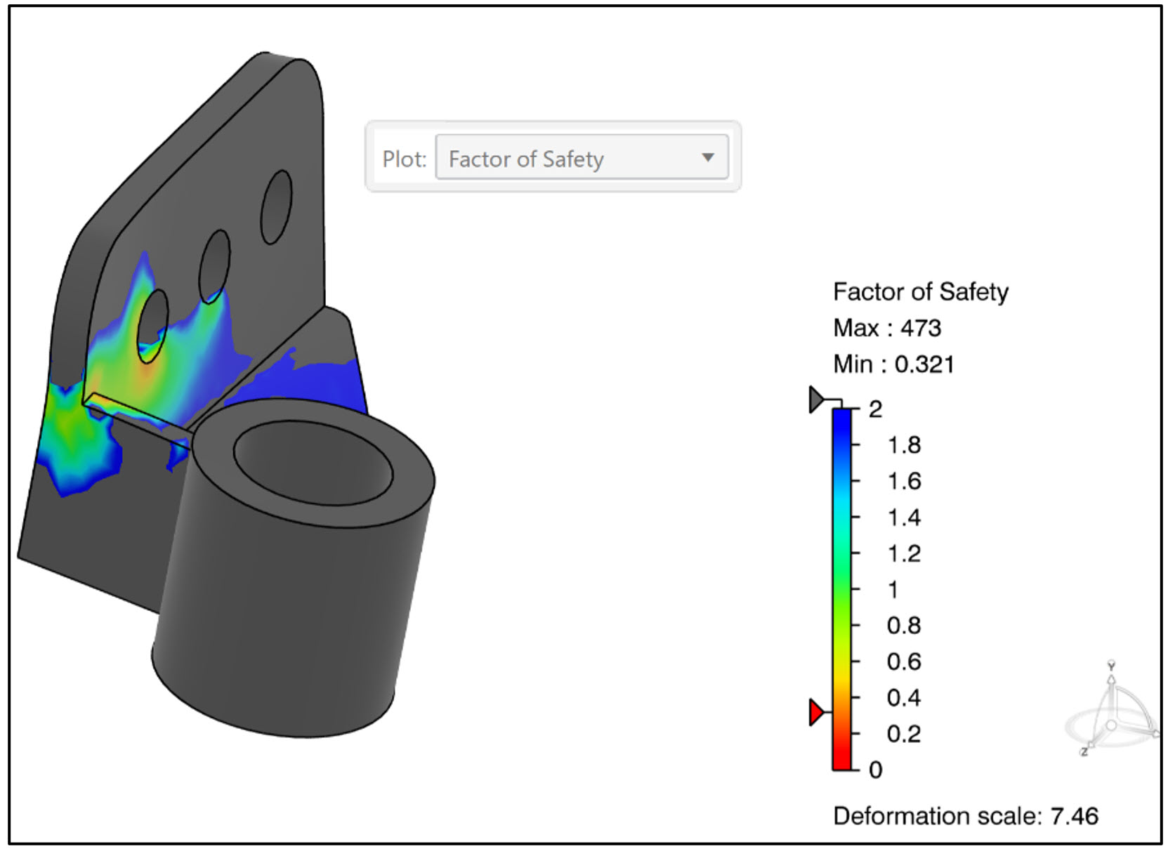 Analysis Lesson 3 Solidworks And 3dexperience Simulation Linear Structural Validation Part 2