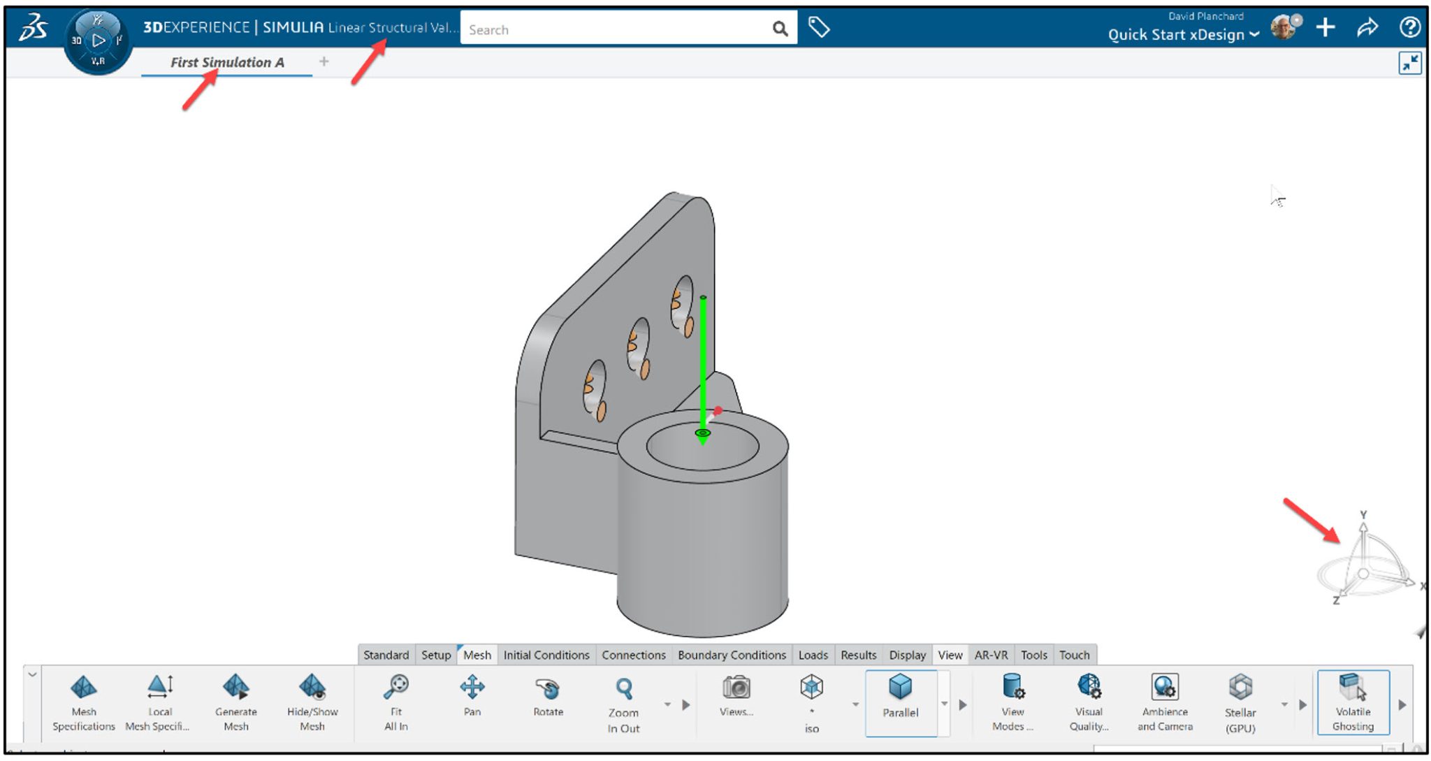 Analysis Lesson 3: SOLIDWORKS and 3DEXPERIENCE Simulation Linear ...
