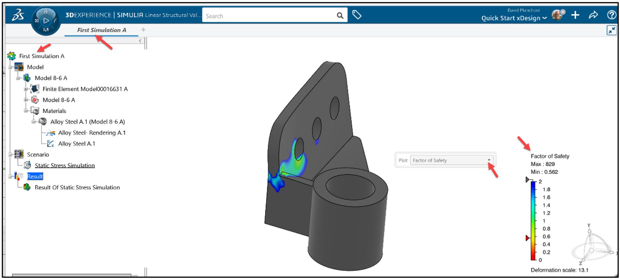 Analysis Lesson 3: SOLIDWORKS and 3DEXPERIENCE Simulation Linear Structural Validation Part 2