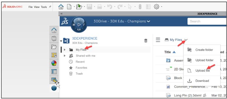 3DEXPERIENCE Works Lesson 8: SOLIDWORKS and 3DDrive