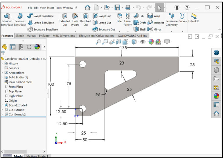 Lesson 1: SOLIDWORKS - Optimization Analysis using a Design Study