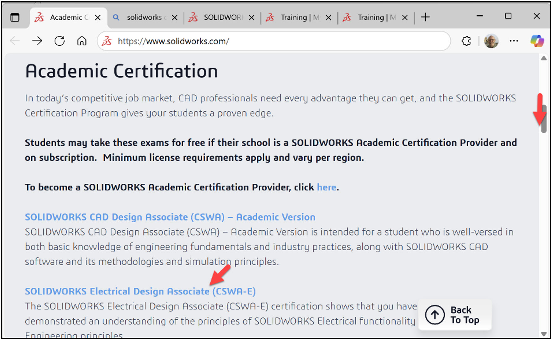 Lesson 13: SOLIDWORKS Academic Certification - SOLIDWORKS Electrical ...