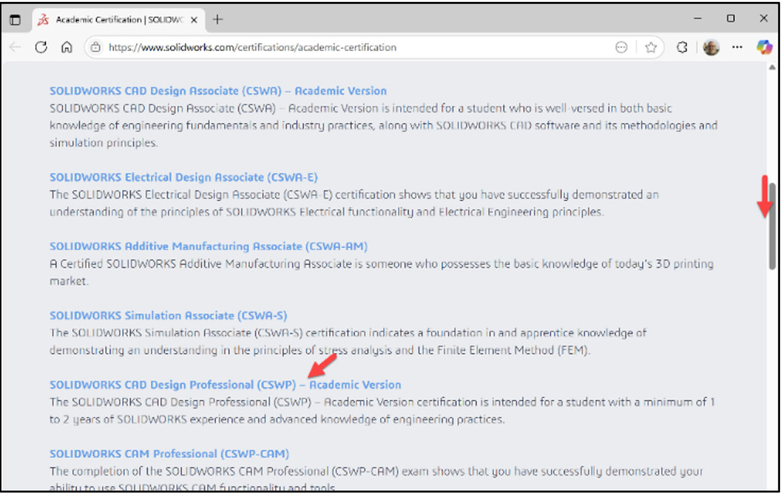 Lesson 15: SOLIDWORKS Academic Certification - SOLIDWORKS CAD Design ...