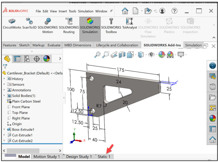 Lesson 2: SOLIDWORKS – Optimization Analysis using a Design Study Continued
