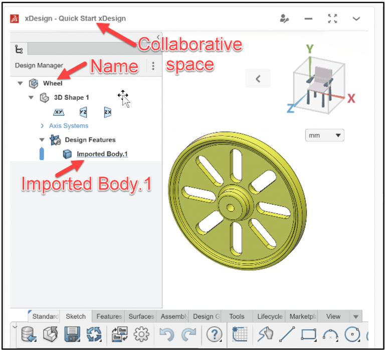 SOLIDWORKS xDesign Lesson #6: Importing Files and Using Bookmarks