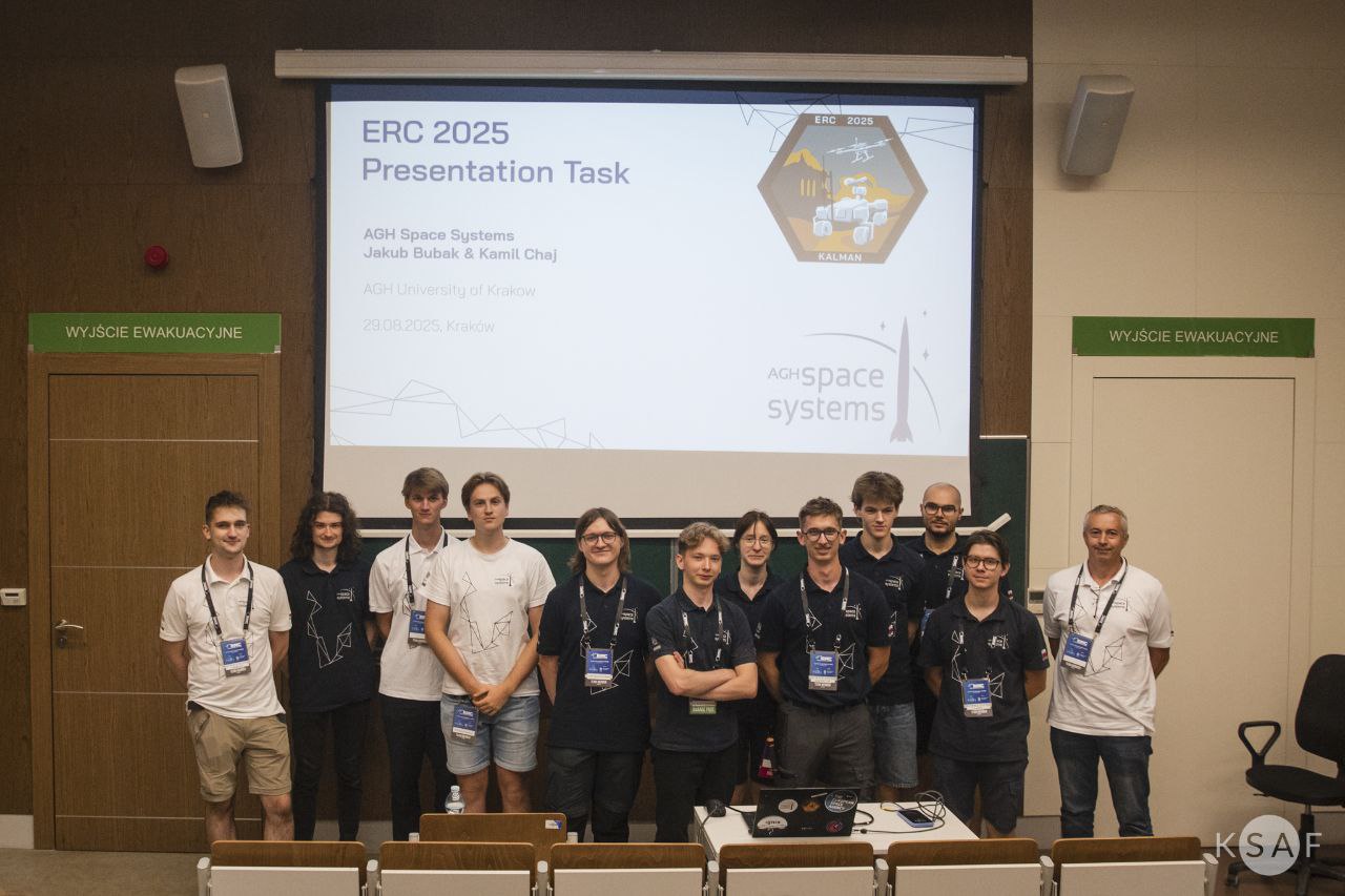 AGH Space Systems Takes Third Place in the European Rover Challenge 2025