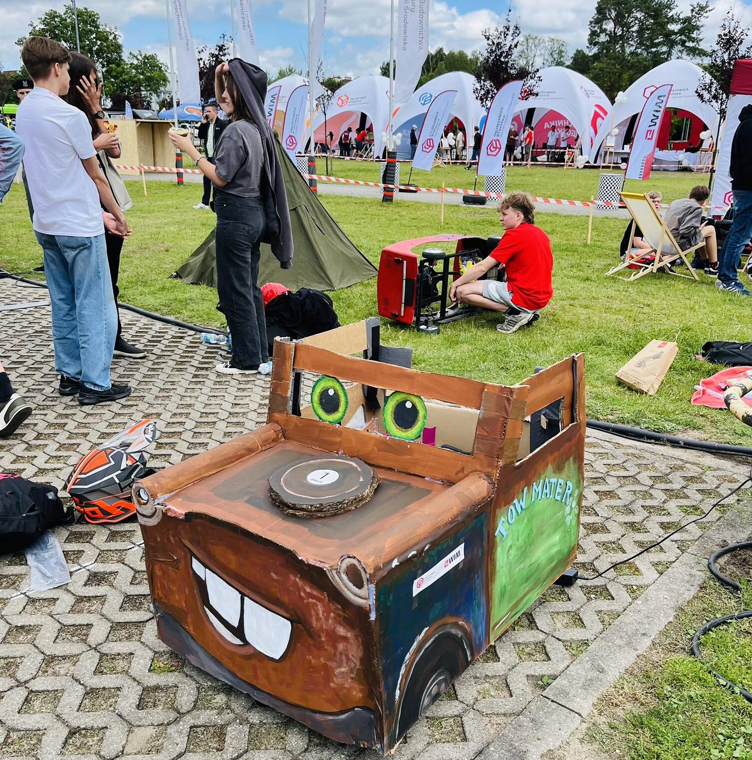 PhD Student Dominika Płaczek and DPS Software Support Electric Vehicle ...