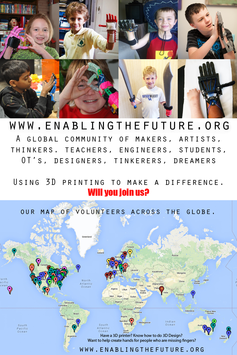 Lend a Hand to Make a Hand Project